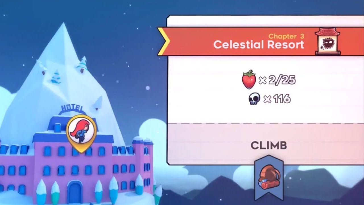 Celeste Chapter 3 Celestial Resort Walkthrough - No Commentary - YouTube