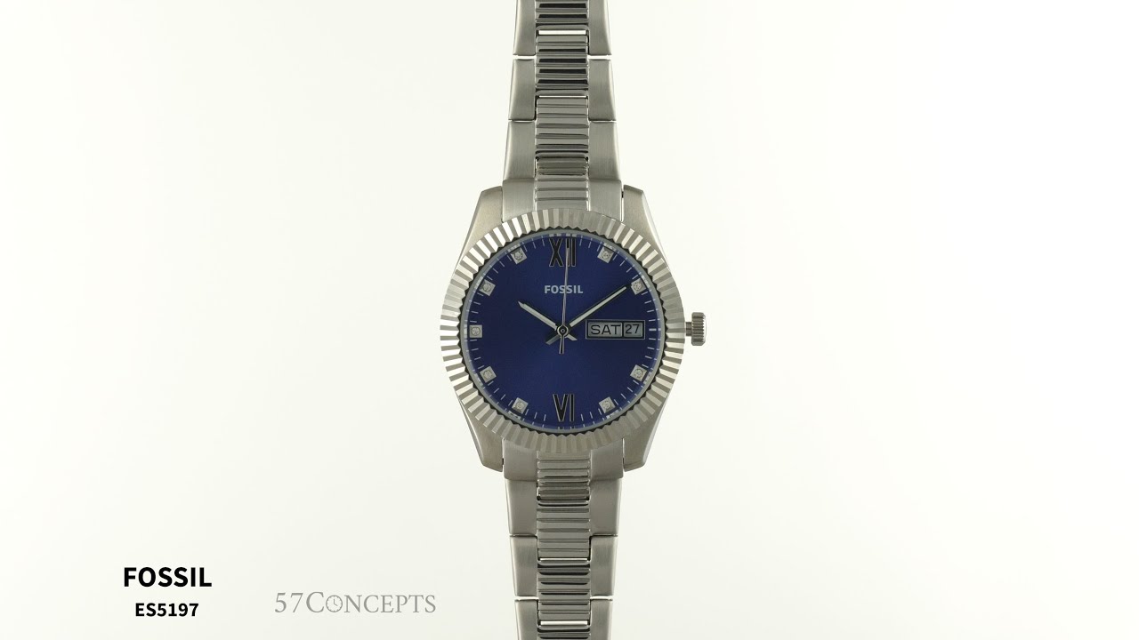 Fossil ES5197 Scarlette • Zegarek damski - YouTube