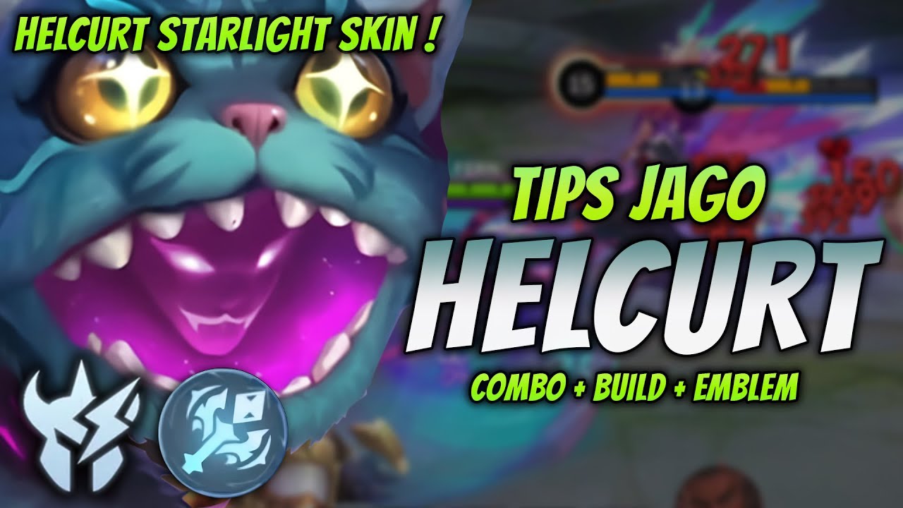 CARA MAIN HELCURT TERBARU ! BUILD & EMBLEM HELCURT TERSAKIT 2024 ...