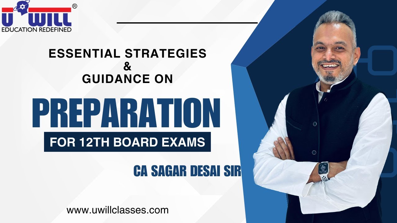 Board Exam Preparation Guidance by CA Sagar Desai Sir. - YouTube
