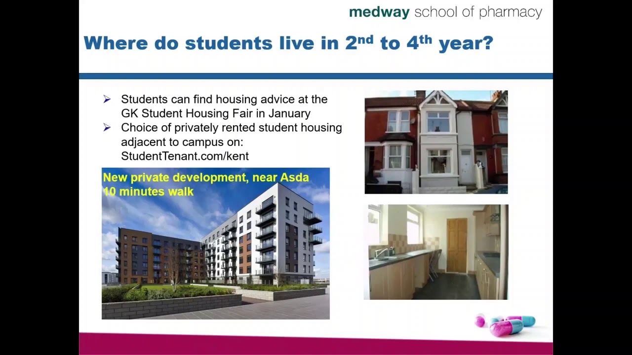 Useful information for applicants to Medway School of Pharmacy - YouTube