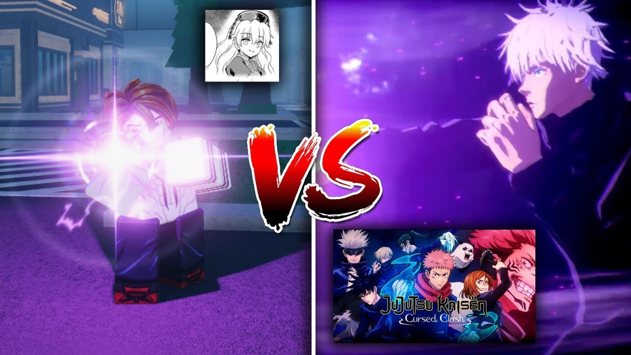 Gojo In A REAL JUJUTSU KAISEN GAME Vs Gojo In ROBLOX.. - YouTube