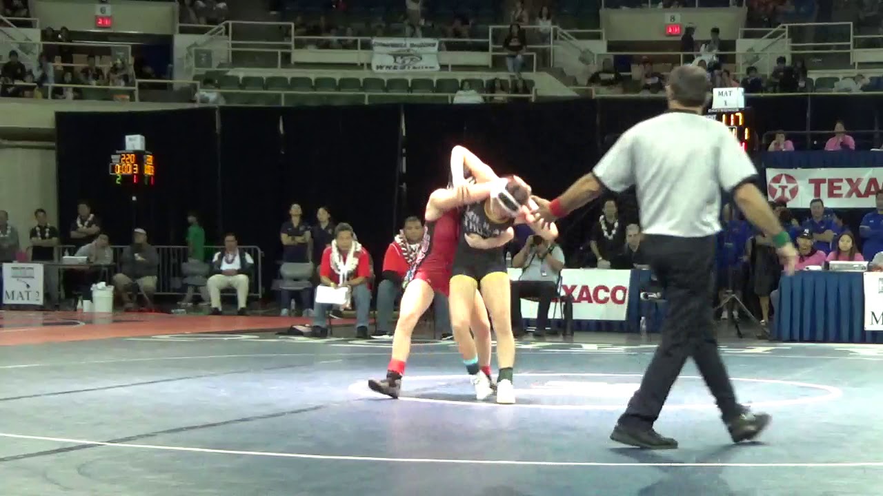 Girls 117: Victoria Lee (Mililani) def. Alicia Frank (Lahainaluna ...