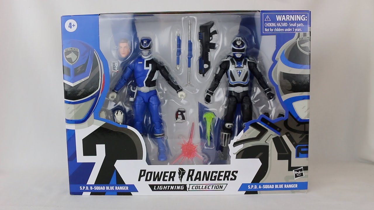 Lightning Collection SPD B-Squad Blue & A-Squad Blue Review - YouTube