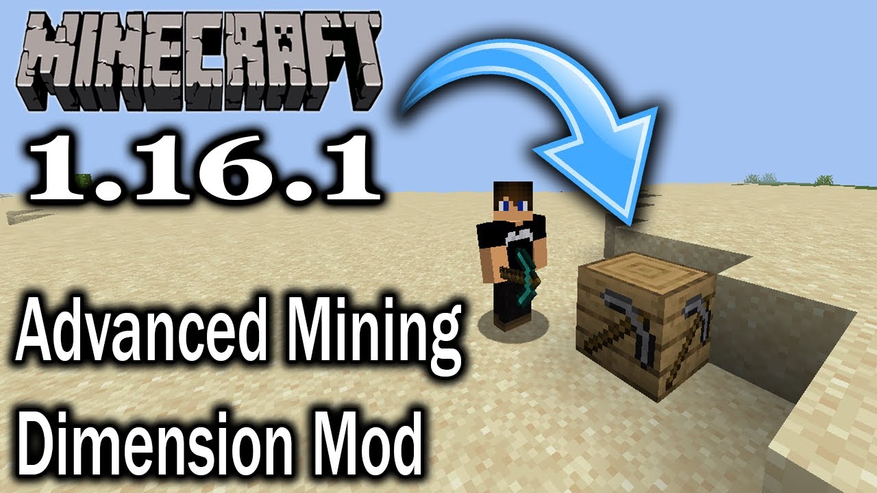 Una Dimensión para Mineros! - Advanced Mining Dimension Mod - Minecraft 1.16.1 - YouTube