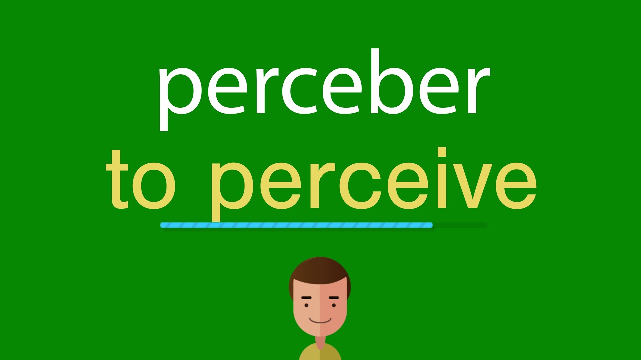 Como dizer perceber em inglês - YouTube