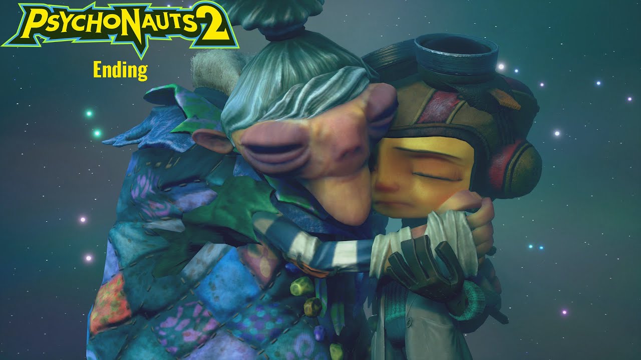 Psychonauts 2 - Ending + Secret Ending & Final Boss Battle [1080p 60FPS ...