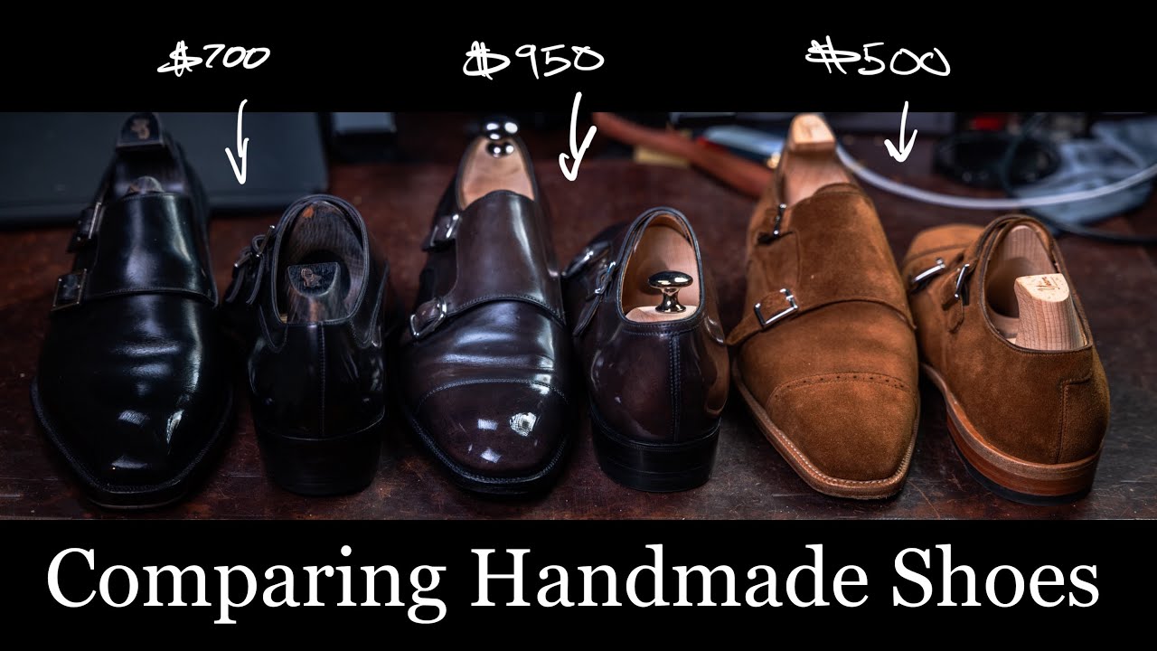 Handmade shoe side by side comparison & recommendation - YouTube