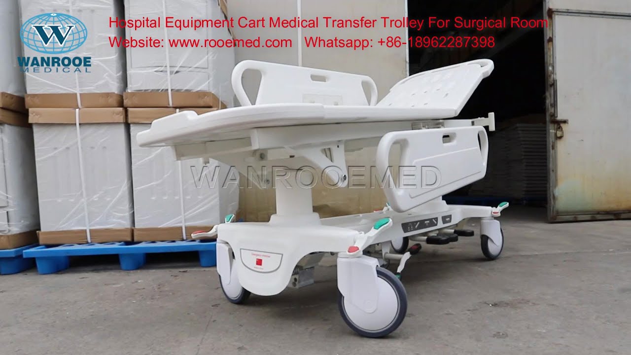 BD111A Hospital Stretcher Patient Transfer Trolley Emergency Stretcher ...