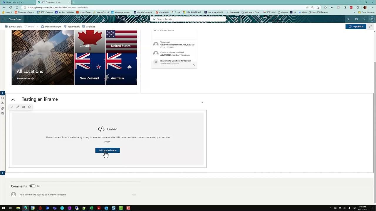 Sharepoint Iframe Issue Youtube