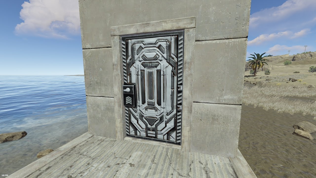 RUST SKIN SPOTLIGHT - Dystopian Cell Door - 1,40€ - YouTube