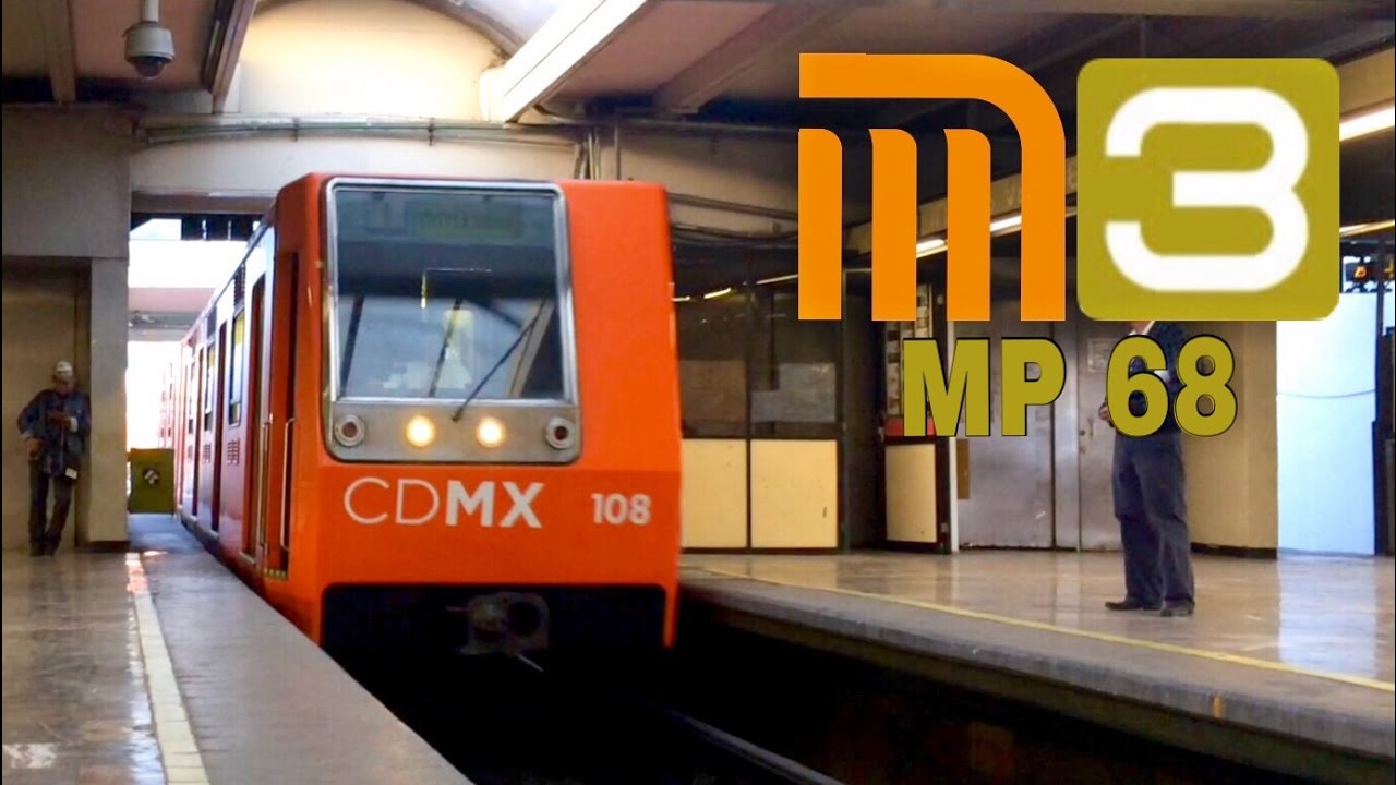 VIAJANDO EN EL MP-68 DE LA LÍNEA 3 - YouTube