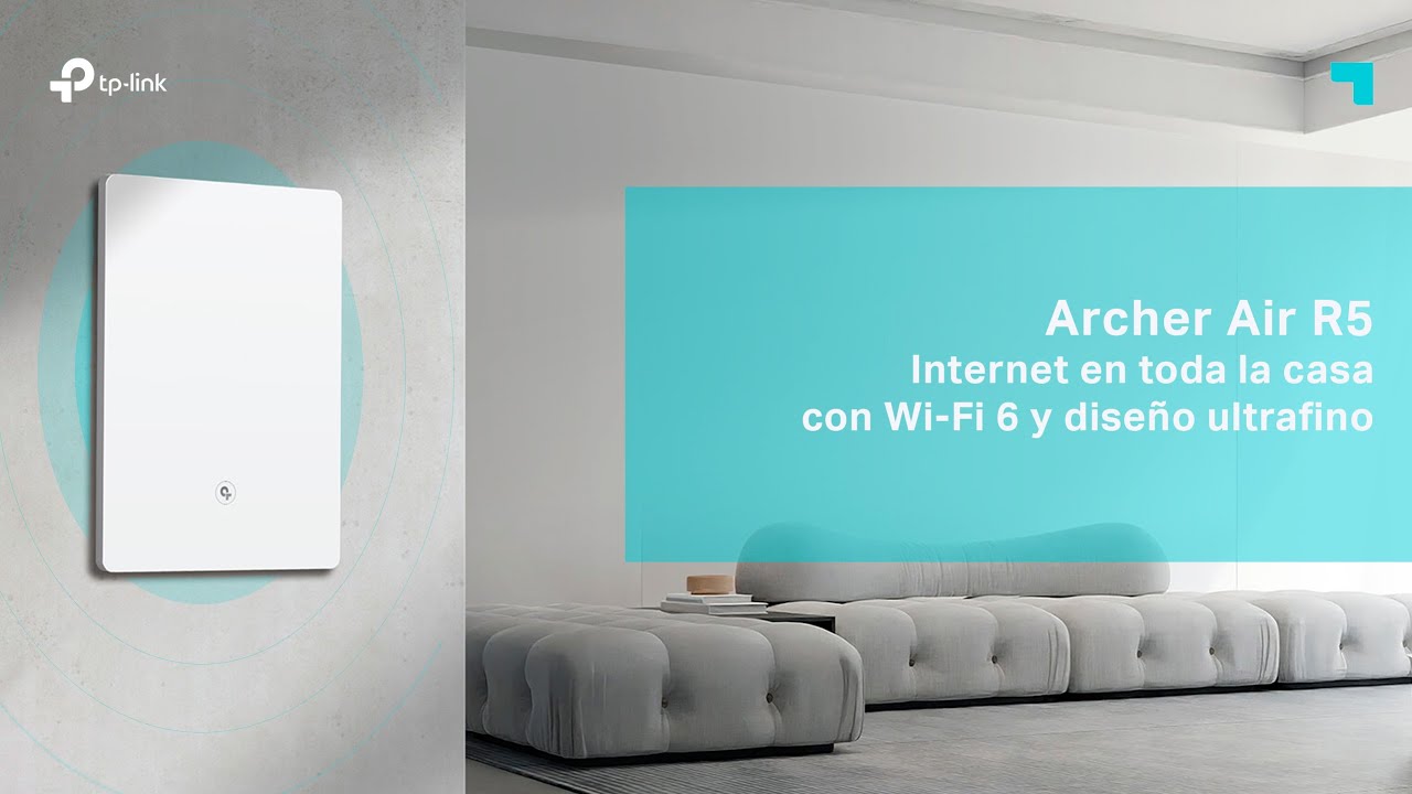 Archer Air R5, router Wi-Fi 6 AX3000 con diseño ultrafino - YouTube