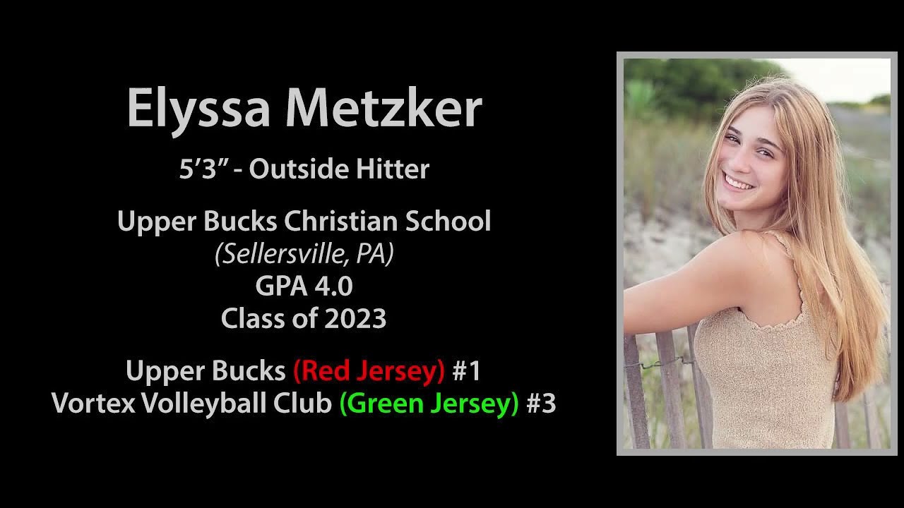 Elyssa Metzker Volleyball Highlights 2023 - YouTube