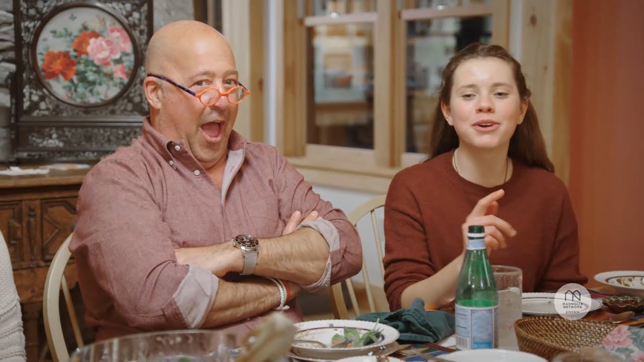 Andrew Zimmern Visits the Von Trapps - Clip | Family Dinner | Magnolia ...