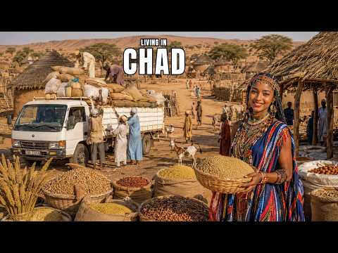 Living in Chad | How People Live Where Women Choose Their Men | TRAVEL 4K
