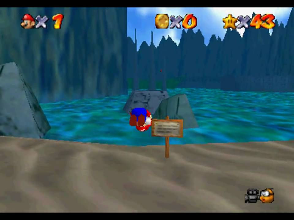 Super Mario 64 - Treasure of the Ocean Cave (with bobmario511) - 28"90 ...