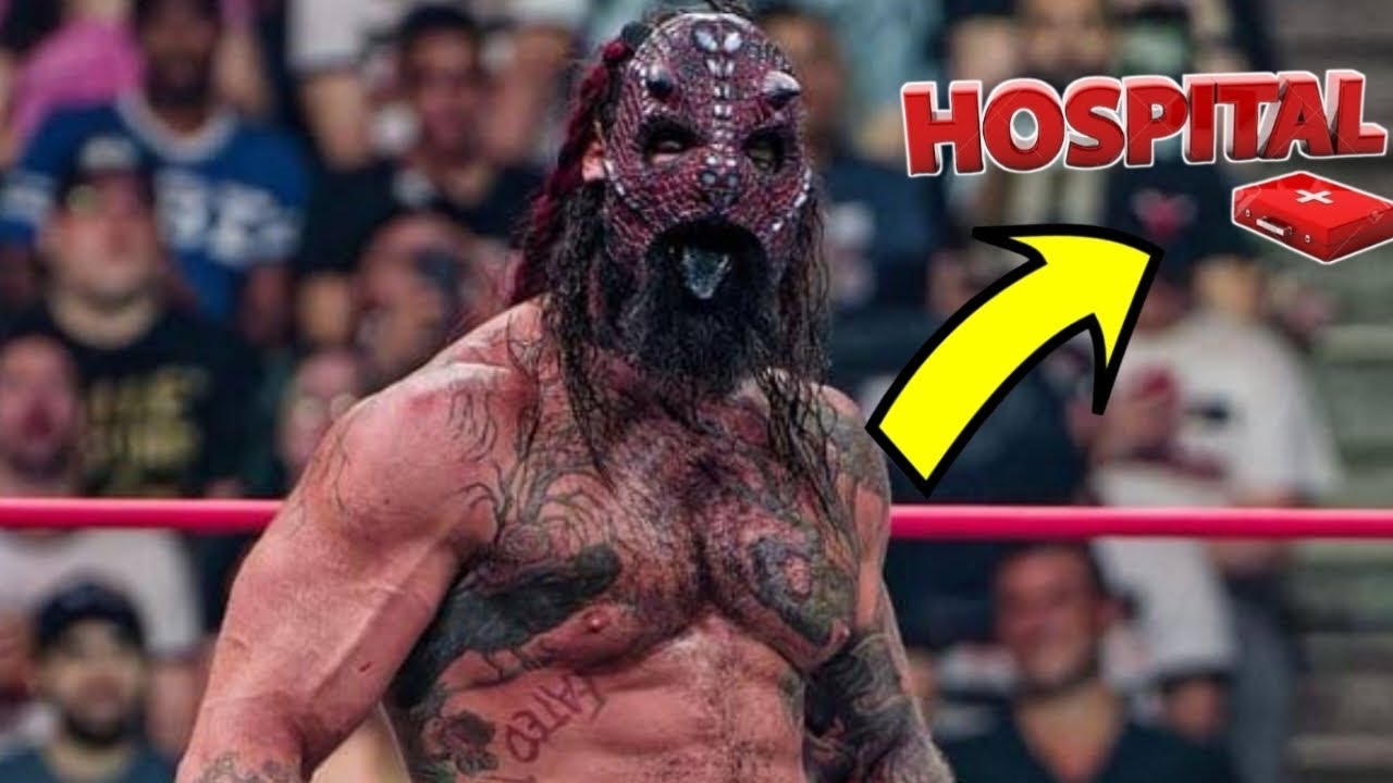 AEW’s Killswitch (Luchasaurus) Hospitalised & On Oxygen - YouTube