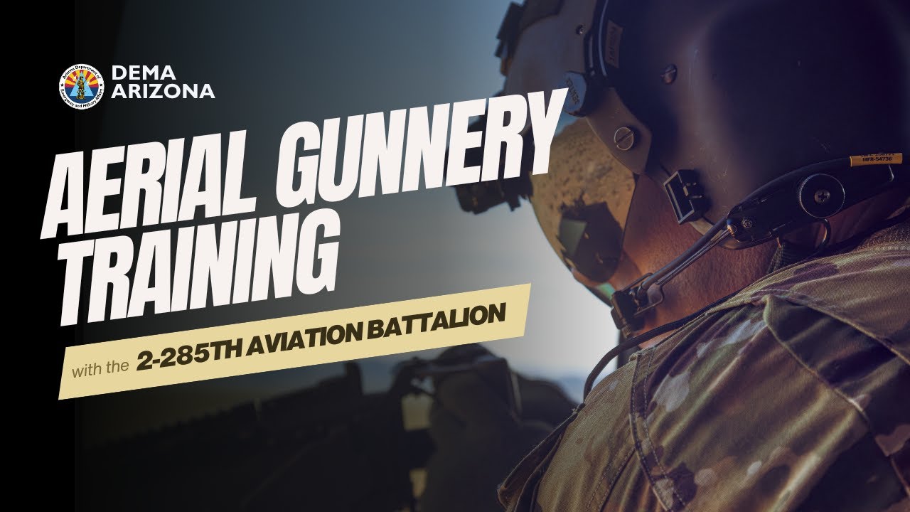Arizona National Guard Aviators Bring the Heat During Aerial Gunnery ...