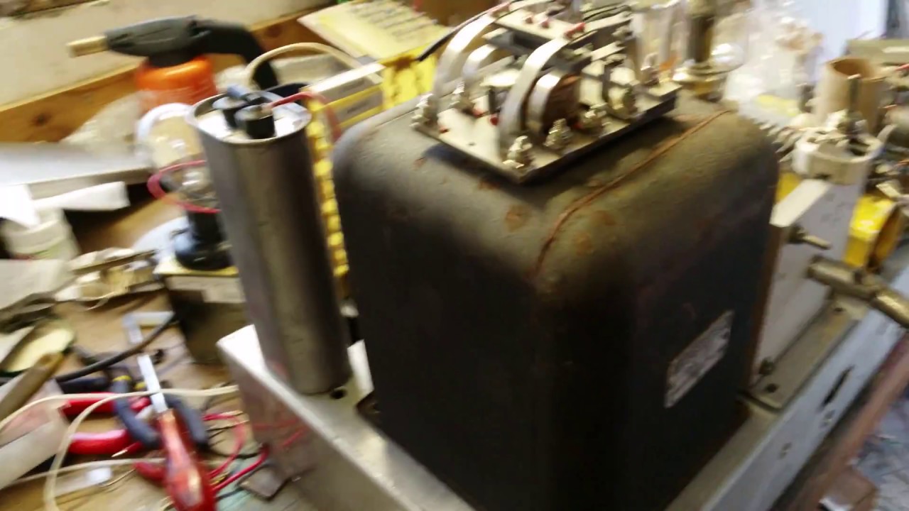 833a vacuum tube amplifier - YouTube