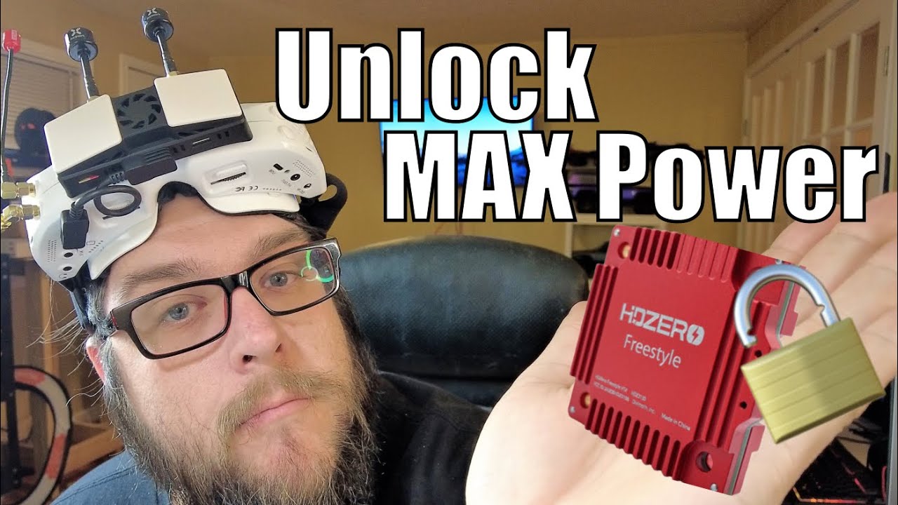 HDZero Freestyle VTX - How to unleash MAX 1 WATT output | FPV Drone ...