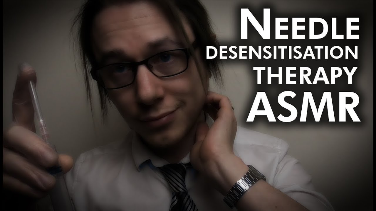 Taking Blood ASMR Needle Desensitization Therapy with Doctor Roleplay ...