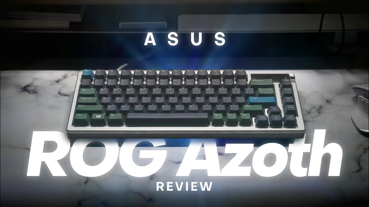 An Entry Custom Gaming Keyboard? - ASUS ROG Azoth Review + Modding ...
