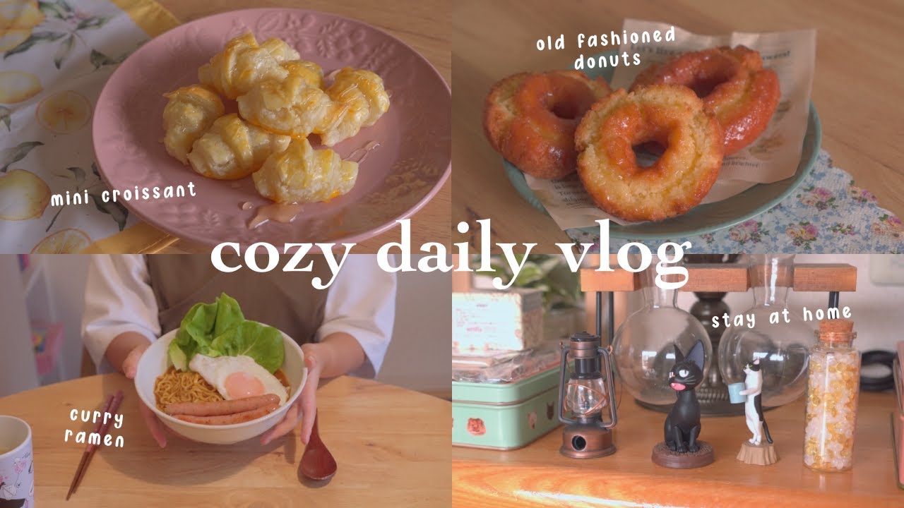 cozy daily life in Japan 🇯🇵 homebody diaries vlog 🥐 stay at home ...