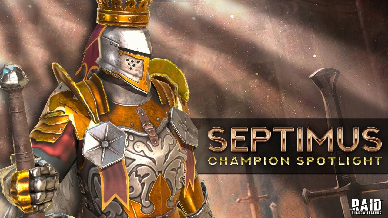 Champion Spotlight: Septimus + 1 Shot Spider 20 I Raid Shadow Legends ...