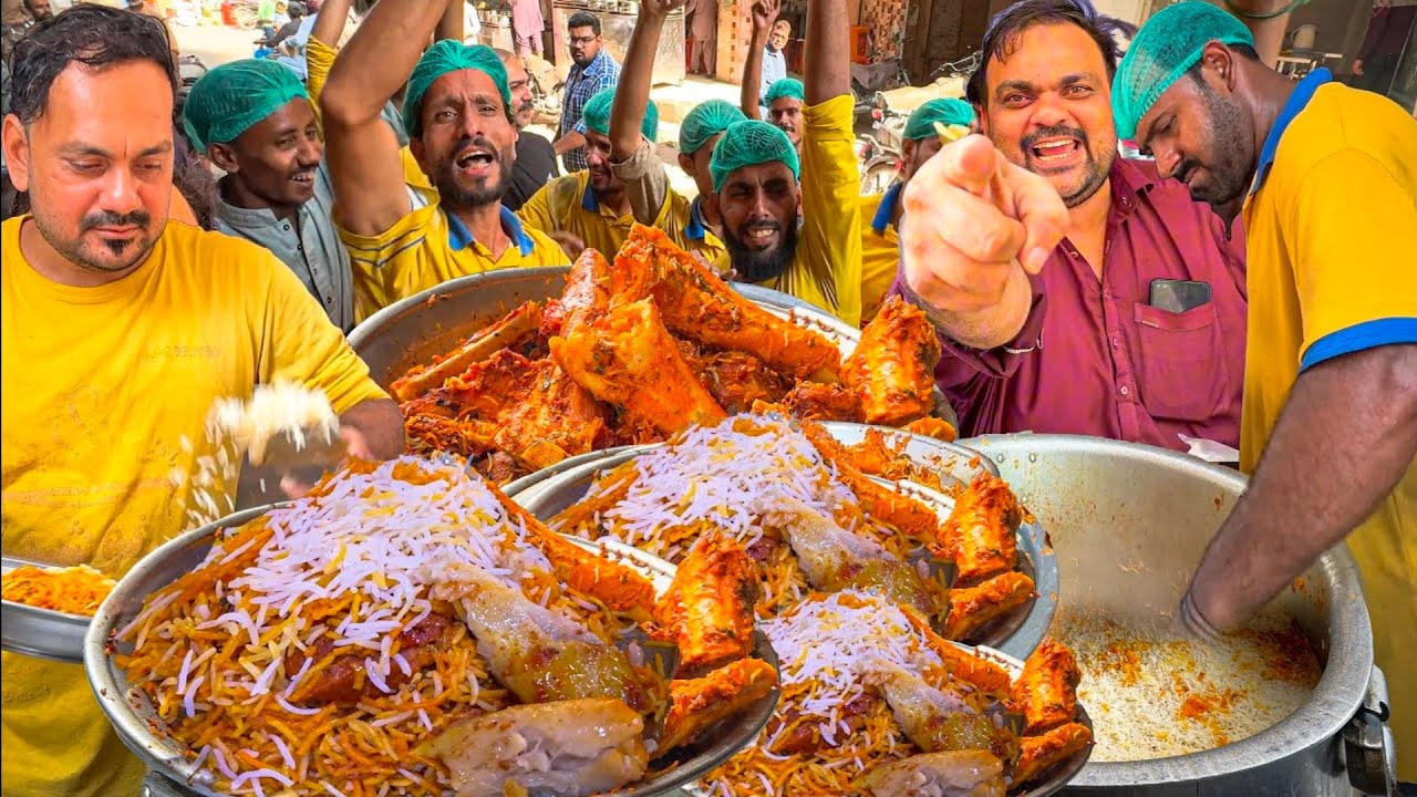 Famous Ghousia Nalli Biryani | Nonstop Bone Marrow Biryani | Karachi ...