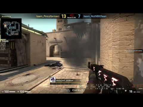CS:GO FACEIT 1v5 Clutch *MIRAGE*