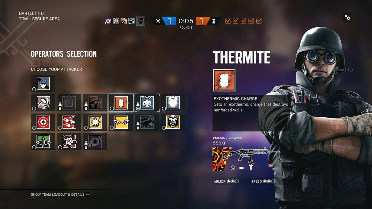 Tom Clancy's Rainbow Six: Siege 3K w/ Thermite and Turbo-Fire - YouTube