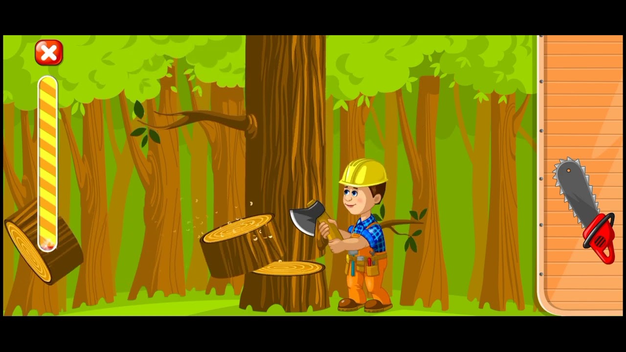 menebang pohon - YouTube