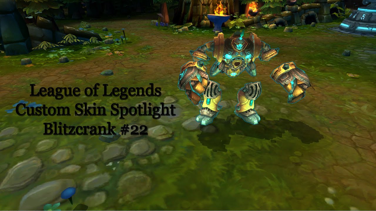 League of Legends Custom Skin Spotlight Blitzcrank #22 | [EXCISE ...