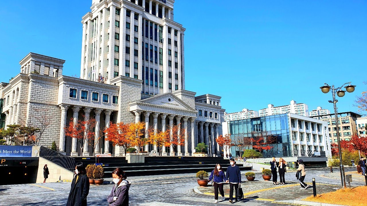 【4K Univ】Hankuk University of Foreign Studies(HUFS) Seoul Korea 韓国外国語大学 ...