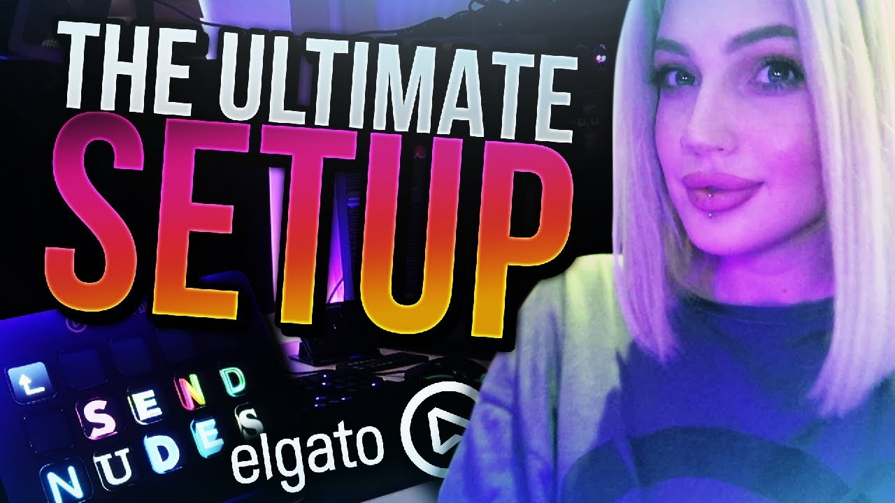 The ULTIMATE STREAMING SETUP! 2018 Room Tour! - YouTube