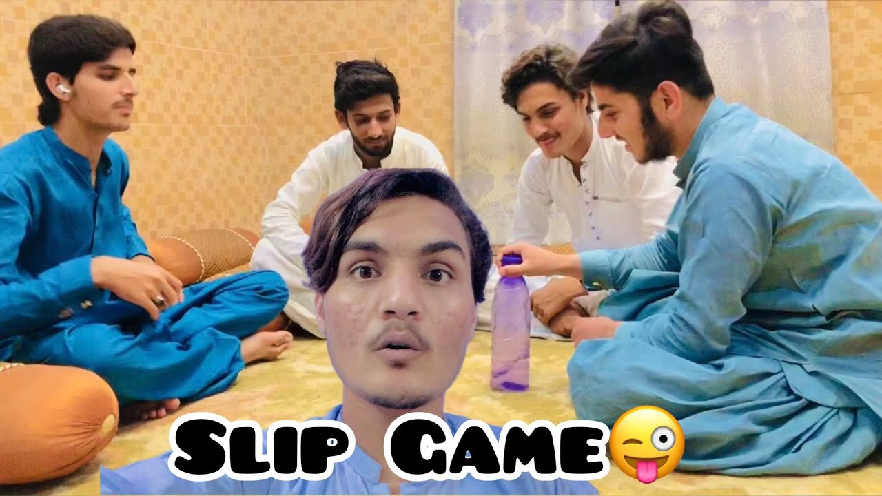 Slip Game With Friends😝||Bahut Maja Aaya khel ka😉😝 - YouTube