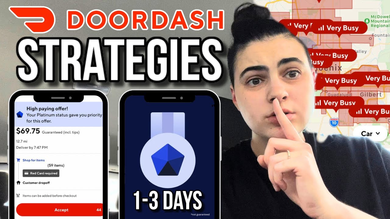How To Get Doordash Platinum Tier FAST Using THIS STRATEGY (Tips/Tricks) - YouTube