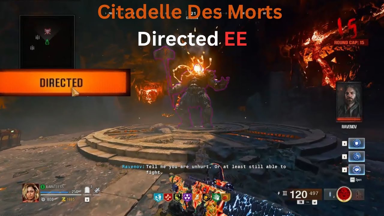 Black Ops 6 Zombies - Citadelle Des Morts Directed Mode EE - YouTube