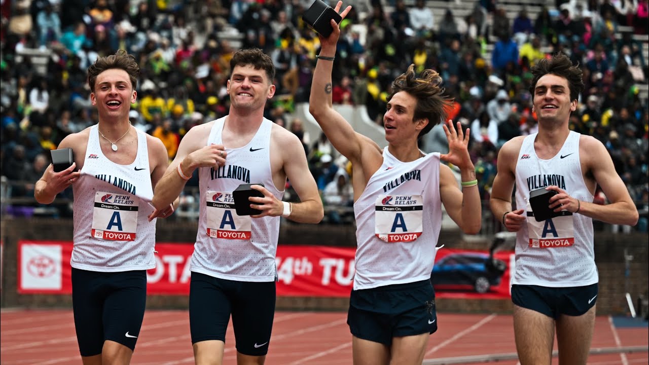 Liam Murphy and Villanova Men SMASH the 4xMile NCAA Record with 15:51 ...