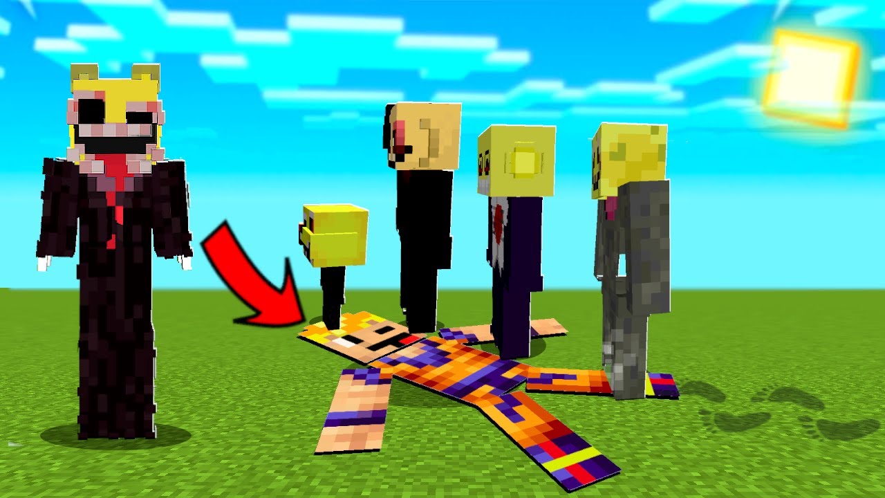 ZOSTAŁEM ZGNIECIONY PRZEZ RODZINE LEMON DEMON w MINECRAFT I STAŁO SIĘ ...