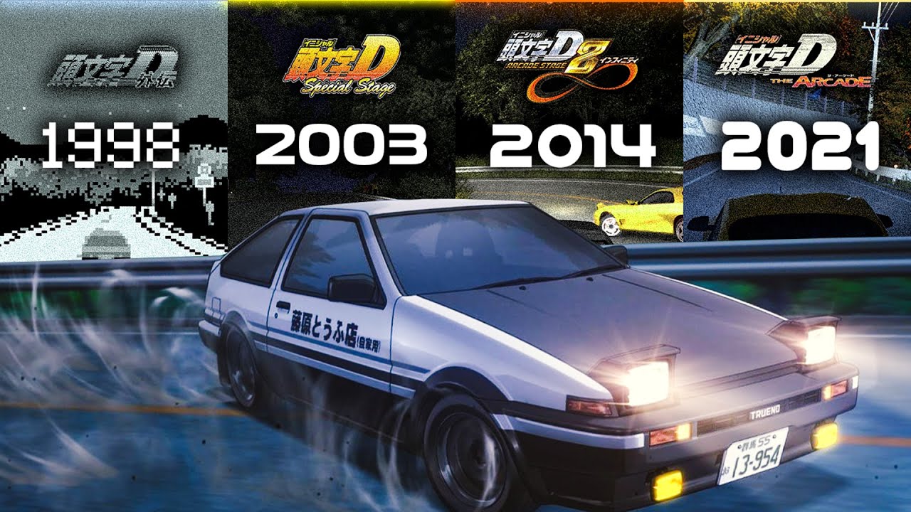 History of INITIAL D Games - YouTube