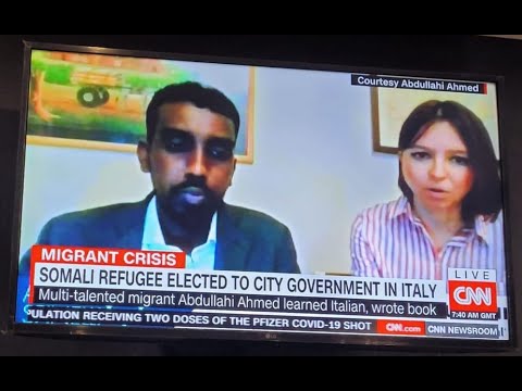 Servizio della CNN su Abdullahi Ahmed - YouTube