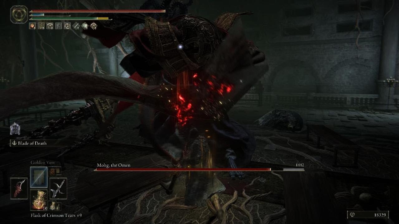 ELDEN RING - MOHG, THE OMEN (DAGGER WEAPON) - YouTube
