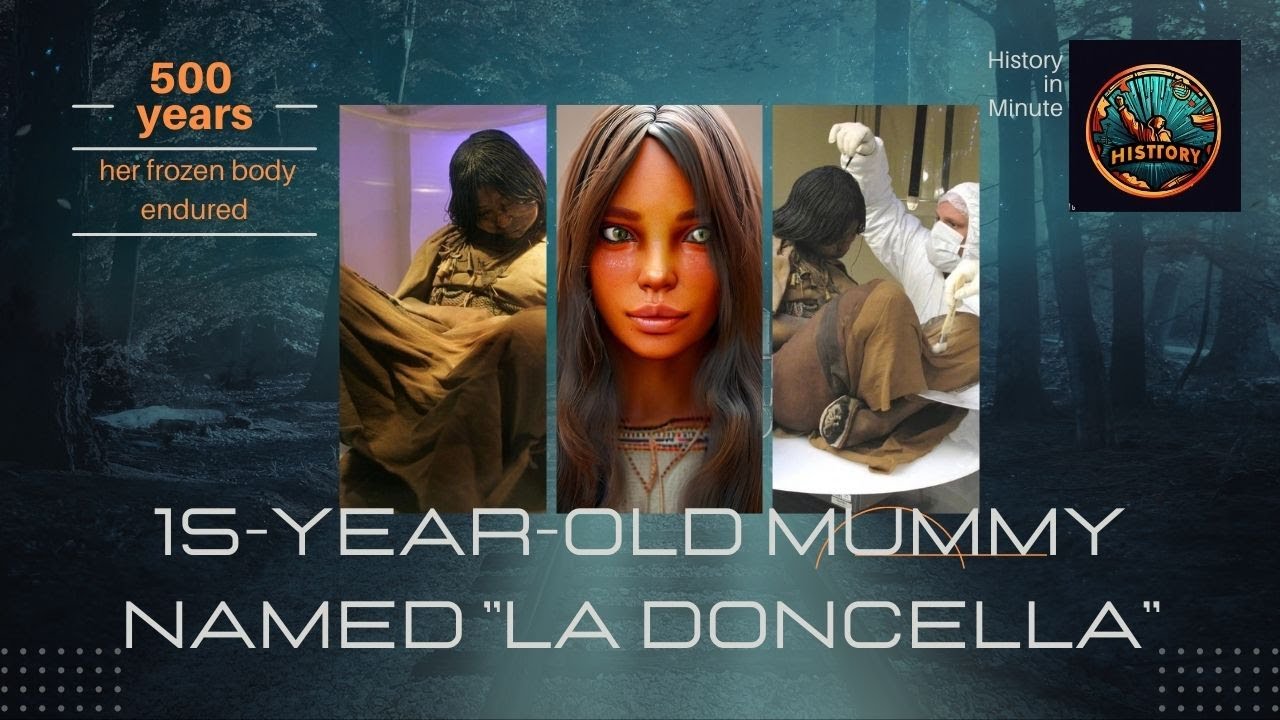 15-year-old mummy named "La Doncella" | her frozen body endured for 500 years - YouTube