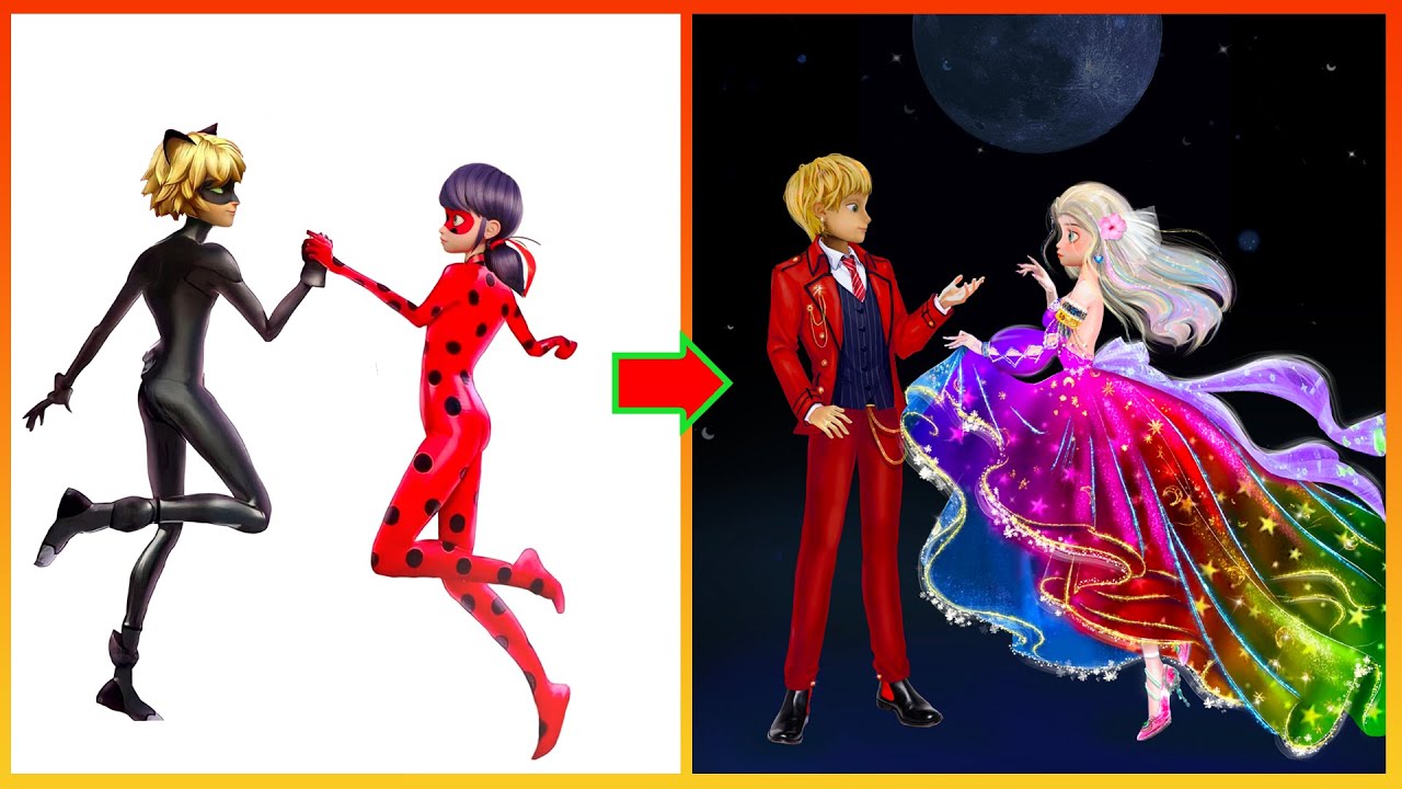 Miraculous: Ladybug Catnoir Transformation In Party - Miraculous ...