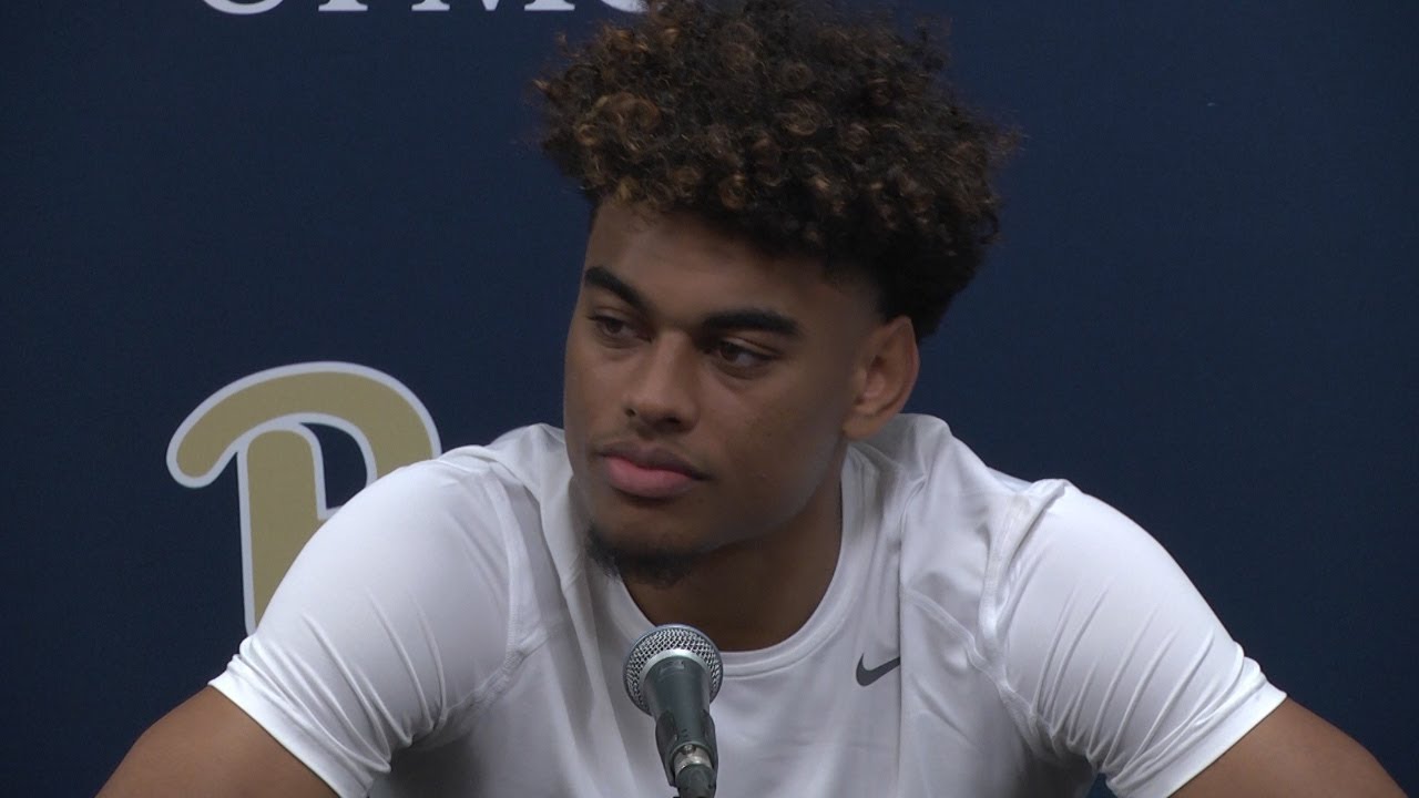 Men's Basketball | Malik Ellison Press Conference | Pre-VMI - YouTube