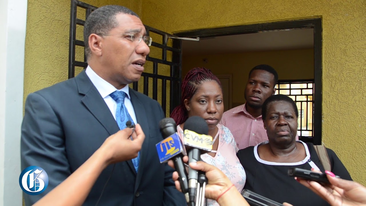 Prime Minister Andrew Holness reaches out to sick teen - YouTube