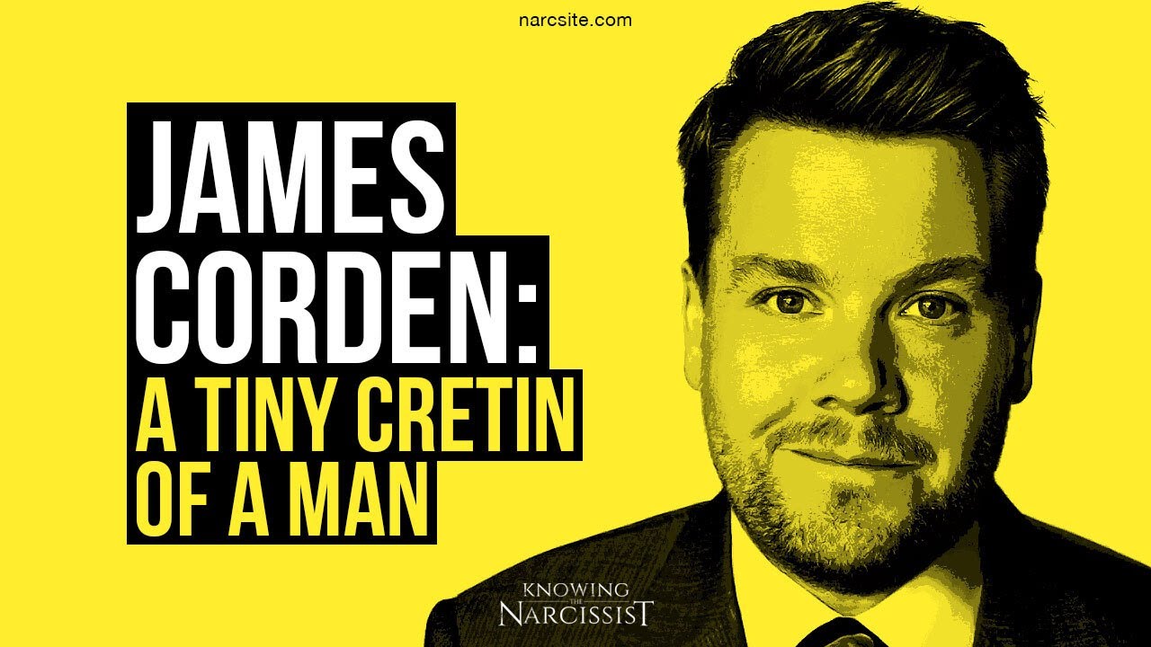 James Corden : "A Tiny Cretin of a Man" - YouTube