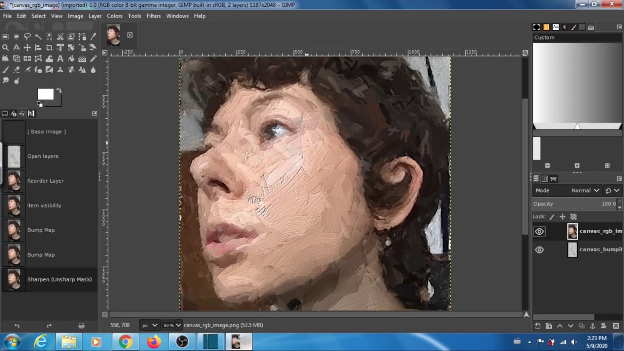 Tutorial for thepainter, a windows 64 (free) software that transforms a ...